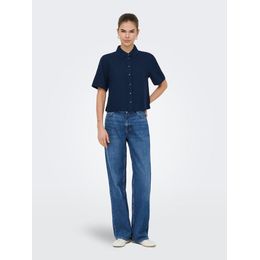 Only Bluse in Dunkelblau - 43% | Gr&ouml;&szlig;e S | Damen-blusen