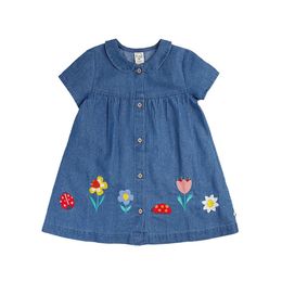 frugi Jeanskleid "Rosemary" in Blau - 50% | Gr&ouml;&szlig;e 116/122 | Kinderkleider