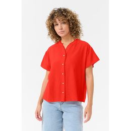 Kaffe Bluse in Rot - 65% | Gr&ouml;&szlig;e 42 | Damen-blusen