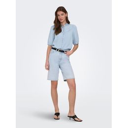 Only Jeansbluse in Hellblau - 35% | Gr&ouml;&szlig;e M | Damen-blusen