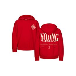 Retour Hoodie "Marijn" in Rot - 52% | Gr&ouml;&szlig;e 158/164 | Kinder-sweatshirts-jacken