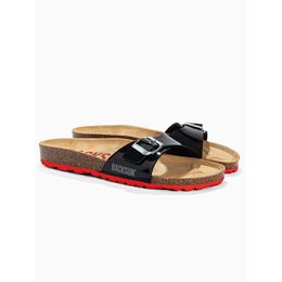 BACKSUN Pantoletten "Paris" in Schwarz - 58% | Gr&ouml;&szlig;e 36 | Damen-pantoletten