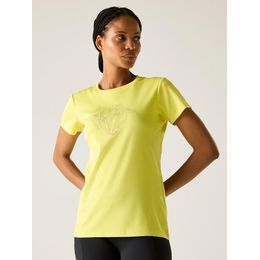 Regatta Funktionsshirt "Fingal" in Gelb - 71% | Gr&ouml;&szlig;e 34 | Damen-outdoor-tops-shirts