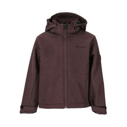 ZIGZAG Softshelljacke "Manon" in Braun - 68% | Gr&ouml;&szlig;e 116/122 | Kinder-outdoor-jacken