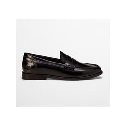 Marc O'Polo Marc O ́Polo Leder-Mokassins in Schwarz - 43% | Gr&ouml;&szlig;e 39 | Damen-schuhe-halbschuhe