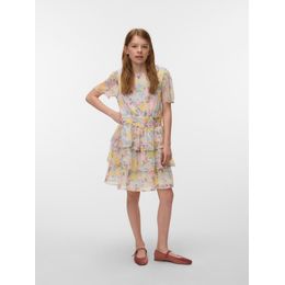 Vero Moda Girl Kleid "Milla" in Bunt - 44% | Gr&ouml;&szlig;e 134 | Kinderkleider