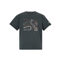 Regatta Funktionsshirt "Alvarado" in Grau - 63% | Gr&ouml;&szlig;e 128 | Kinder-oberteile