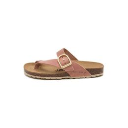 billowy Leder-Zehentrenner in Rosa - 34% | Gr&ouml;&szlig;e 39 | Damen-sandalen