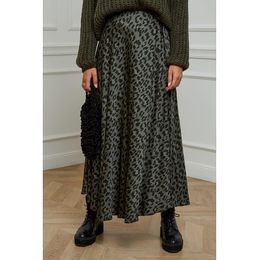 L'armoire de Suzette Rock in Khaki/ Schwarz - 79% | Gr&ouml;&szlig;e 34/36 | Damenroecke