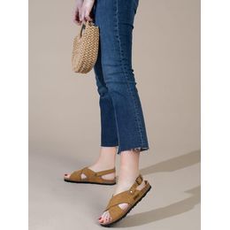 Sunbay Sandalen "Vidono" in Hellbraun - 57% | Gr&ouml;&szlig;e 37 | Damen-sandalen