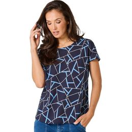 WITT WEIDEN Bluse in Dunkelblau/ Hellblau - 59% | Gr&ouml;&szlig;e 38 | Damen-blusen
