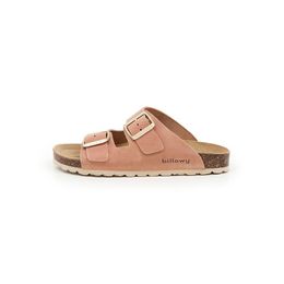 billowy Leder-Pantoletten in Rosa - 51% | Gr&ouml;&szlig;e 36 | Damen-pantoletten