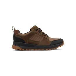 Clarks Leder-Trekkingschuhe "ATL Trek GTX" in Braun/ Khaki - 62% | Gr&ouml;&szlig;e 41 | Herrenschuhe-outdoorschuhe