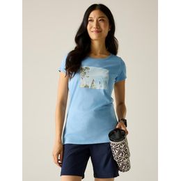 Regatta Shirt "Breezed" in Hellblau - 54% | Gr&ouml;&szlig;e 40 | Damen-tops