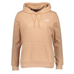 Puma Hoodie "ESS+" in Beige - 65% | Gr&ouml;&szlig;e M | Damen-sweatshirts-jacken
