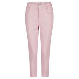 Rabe Hose in Rosa/ Wei&szlig; - 70% | Gr&ouml;&szlig;e 46 | Damenhosen