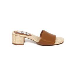 Steve Madden Pantoletten in Hellbraun - 50% | Gr&ouml;&szlig;e 41 | Damen-pantoletten