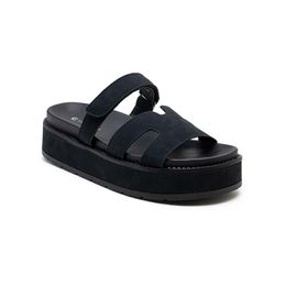 Foreverfolie Pantoletten in Schwarz - 73% | Gr&ouml;&szlig;e 40 | Damen-pantoletten