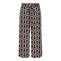 Only Marlenehose in Beige/ Schwarz - 37% | Gr&ouml;&szlig;e S | Damenhosen