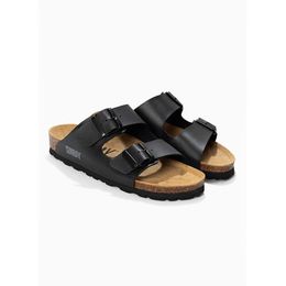 Sunbay Pantoletten "Trefle" in Schwarz - 65% | Gr&ouml;&szlig;e 38 | Damen-pantoletten