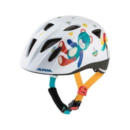Alpina Fahrradhelm "Ximo" in Wei&szlig; - 54% | Gr&ouml;&szlig;e 47-51 cm | Kinder-austruestung-accessoires
