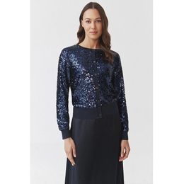 TATUUM Cardigan "Sarki" in Dunkelblau - 69% | Gr&ouml;&szlig;e 38 | Damen-pullover-cardigans