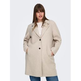 Only Carmakoma &Uuml;bergangsmantel "Carrie" in Beige - 57% | Gr&ouml;&szlig;e S-42/44 | Damenjacken