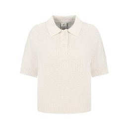 Eight2Nine Poloshirt in Creme - 54% | Gr&ouml;&szlig;e S | Damen-tops