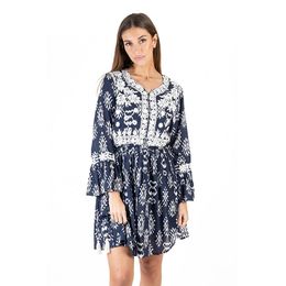 Isla Bonita by SIGRIS Kleid in Dunkelblau - 50% | Gr&ouml;&szlig;e S | Damen-kleider