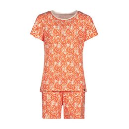 Skiny Pyjama in Orange - 60% | Gr&ouml;&szlig;e 152 | Kinder-waesche