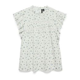 Vero Moda Girl Bluse "Trine" in Creme - 36% | Gr&ouml;&szlig;e 128 | Kinder-blusen-hemden