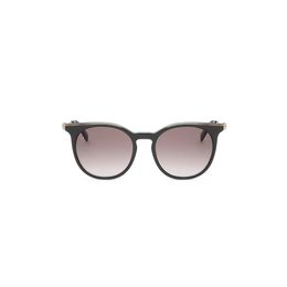 Longchamp Damen-Sonnenbrille in Schwarz-Gold/ Hellbraun - 77% | Gr&ouml;&szlig;e 52 | Damen-brillen