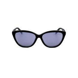 Adidas Damen-Sonnenbrille in Schwarz/ Blau - 65% | Gr&ouml;&szlig;e 58 | Damen-brillen