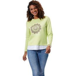 WITT WEIDEN Sweatshirt in Hellgr&uuml;n - 57% | Gr&ouml;&szlig;e 36 | Damen-sweatshirts-jacken