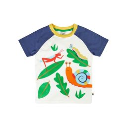 frugi Shirt in Creme/ Bunt - 41% | Gr&ouml;&szlig;e 128/134 | Kinder-oberteile