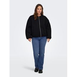 Only Carmakoma Blouson in Schwarz - 48% | Gr&ouml;&szlig;e M-46/48 | Damenjacken