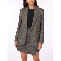 Scotch & Soda Scotch & Soda Blazer in Schwarz/ Beige - 80% | Gr&ouml;&szlig;e L | Damenjacken