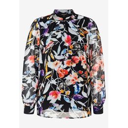 More & More More & More Bluse in Schwarz/ Bunt - 70% | Gr&ouml;&szlig;e 40 | Damen-blusen