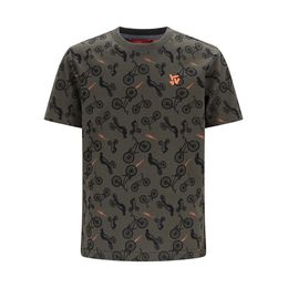 Tygo & Vito Shirt "Thijs" in Khaki - 38% | Gr&ouml;&szlig;e 122/128 | Kinder-oberteile