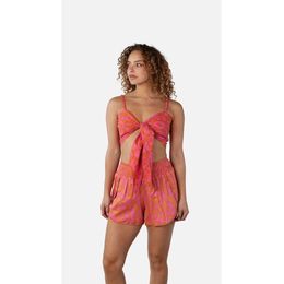 Barts Blusentop "Rocas" in Terrakotta/ Pink - 64% | Gr&ouml;&szlig;e S/M | Damen-blusen