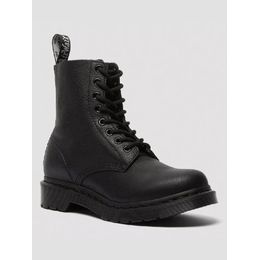 Dr. Martens Leder-Boots "Pascal Mono" in Schwarz - 42% | Gr&ouml;&szlig;e 37 | Damen-stiefel