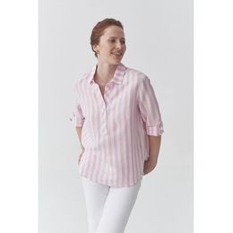 TATUUM Bluse "Baleo" in Rosa/ Wei&szlig; - 62% | Gr&ouml;&szlig;e 42 | Damen-blusen