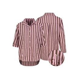 Sublevel Bluse in Rosa/ Braun - 51% | Gr&ouml;&szlig;e M/L | Damen-blusen
