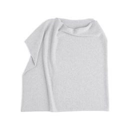 CXL by Christian Lacroix Kaschmir-Poncho in Hellgrau - 78% | Damenjacken