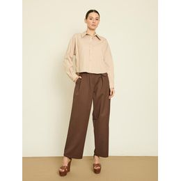 BGN Hemd in Beige - 79% | Gr&ouml;&szlig;e 38 | Damen-blusen