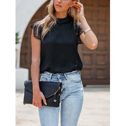 Milan Kiss Bluse in Schwarz - 70% | Gr&ouml;&szlig;e M | Damen-blusen