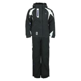 Peak Mountain 2tlg. Ski-/ Snowboardoutfit in Schwarz - 76% | Gr&ouml;&szlig;e 140 | Kinder-outdoor-jacken