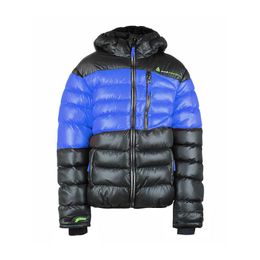 Peak Mountain Steppjacke in Schwarz/ Blau - 62% | Gr&ouml;&szlig;e 140 | Kinderjacken