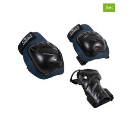 Hudora 6tlg. Protektoren-Set "Comfort" in Schwarz - 19% | Gr&ouml;&szlig;e M | Damen-outdoor-ausruestung