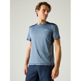 Regatta Funktionsshirt "Virda" in Blau - 68% | Gr&ouml;&szlig;e S | Herren-sportshirts